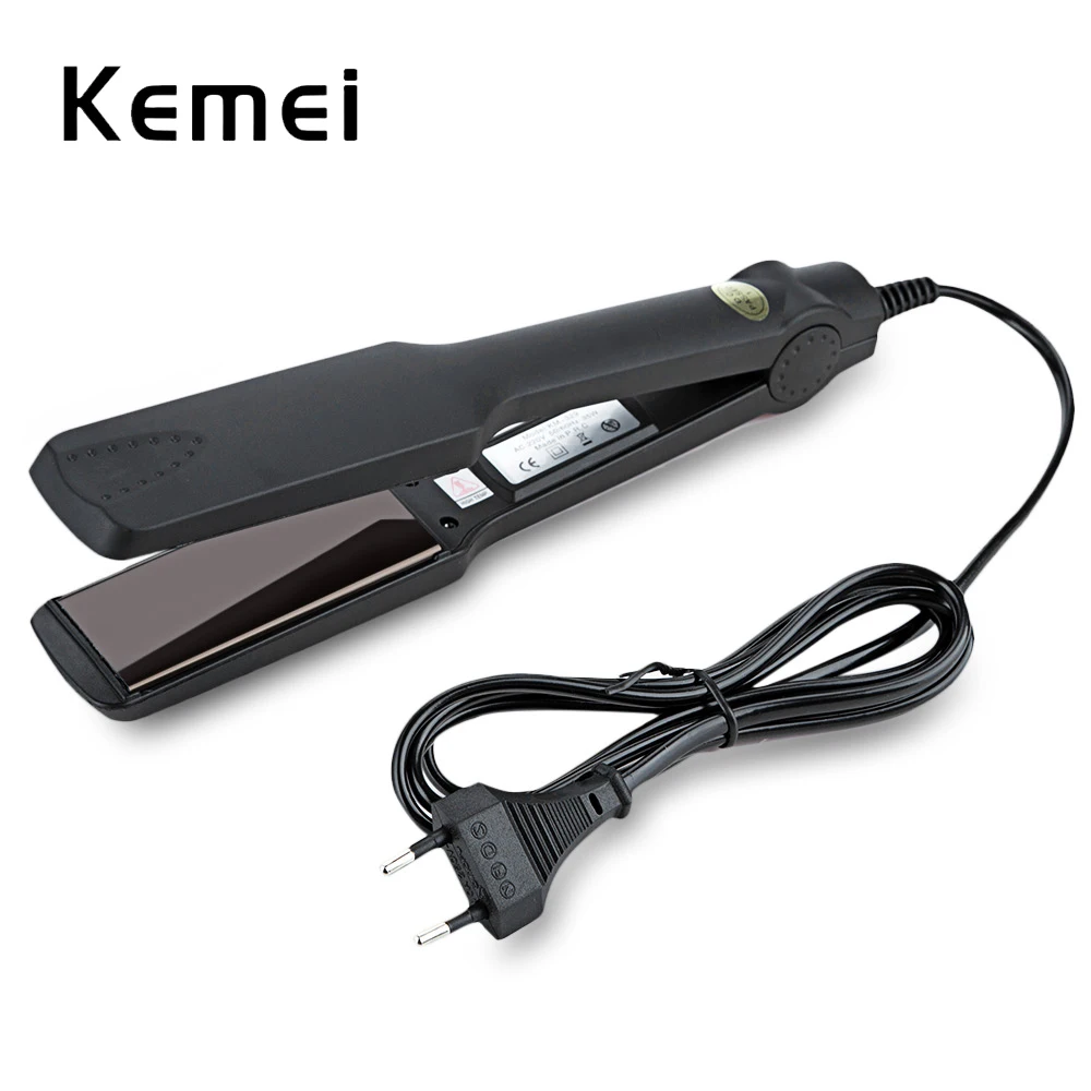 Kemei Km 329 Professional Tourmaline Ceramic Heating Plate Hair
