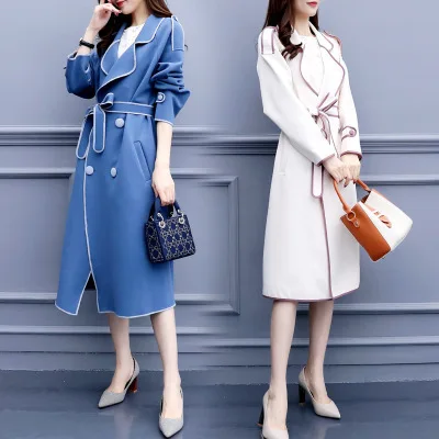 understated shoulder line pearl detail ruffle cuff coat elegant For ...