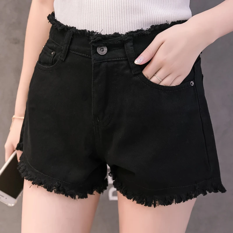 Women Hot Style High Waist Denim Shorts Fashion Short Jeans for Women ...