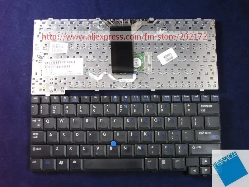 Used-Black-Laptop-Notebook-Keyboard-383458-001-PK13AU00100-For-HP ...