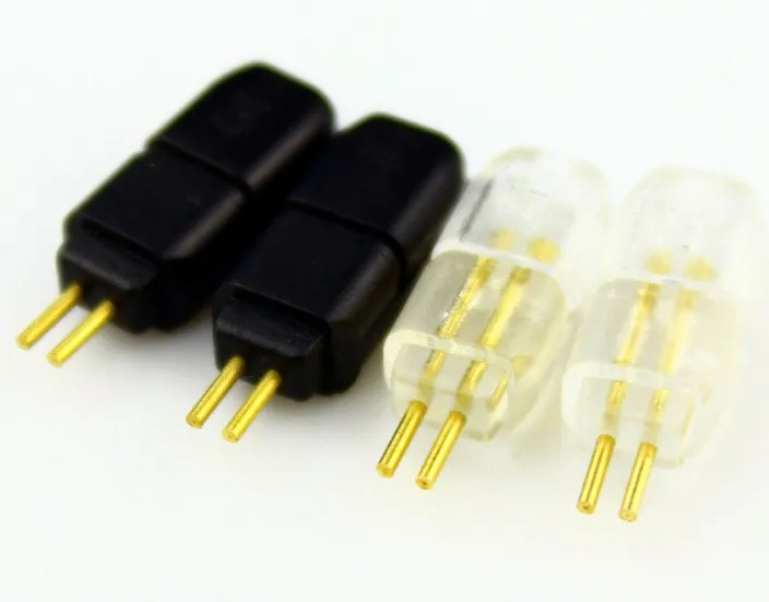 2pair. DIY Headset Mail Pin Connector Plugs For ue18 pro W4R um3x UE11 ...