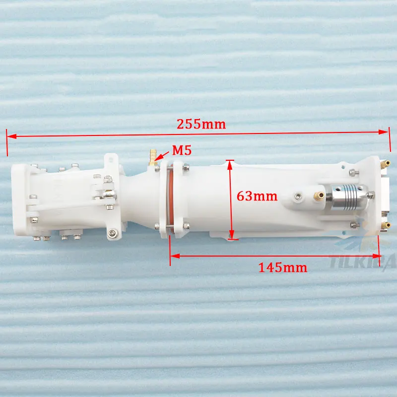 40mm Water Jet Boat Pump Spray Water Thruster With Reversing System ...