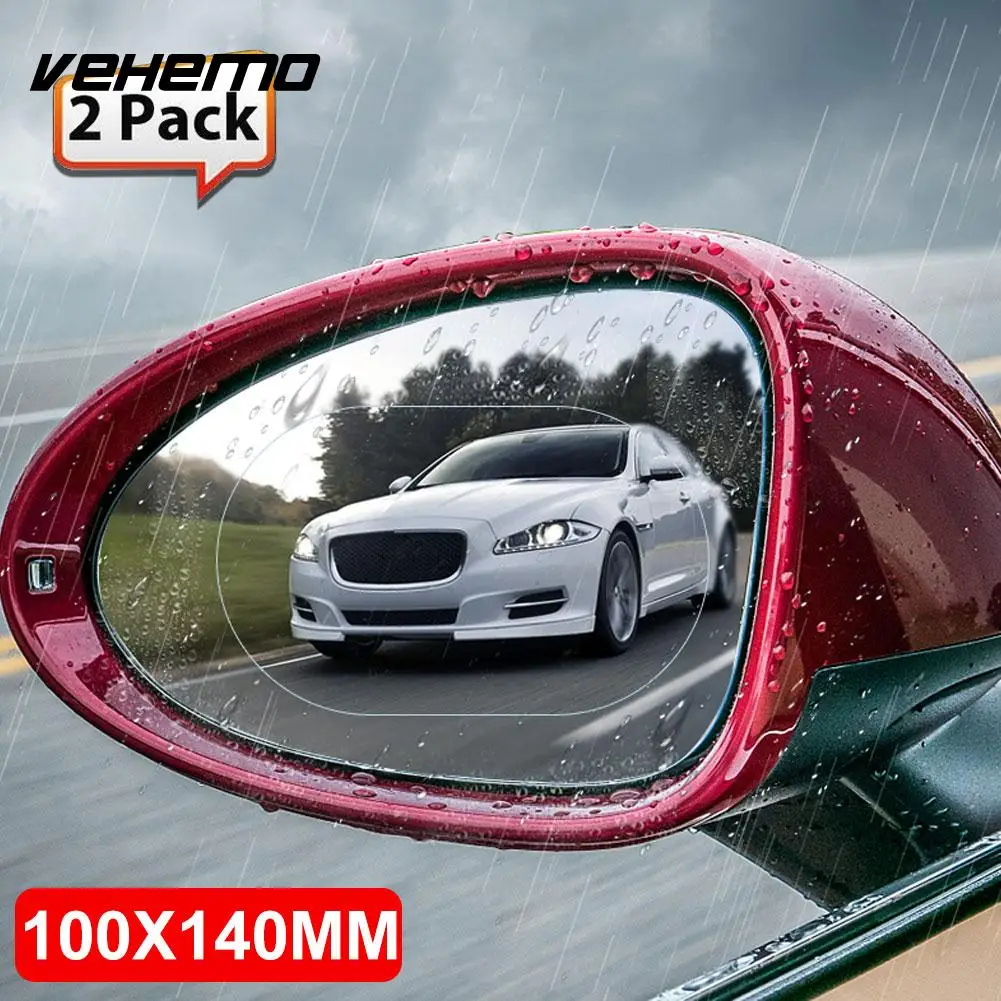 Vehemo 2pcs Rain Proof Sticker Rain Proof Waterproof Film Antifog Anti ...
