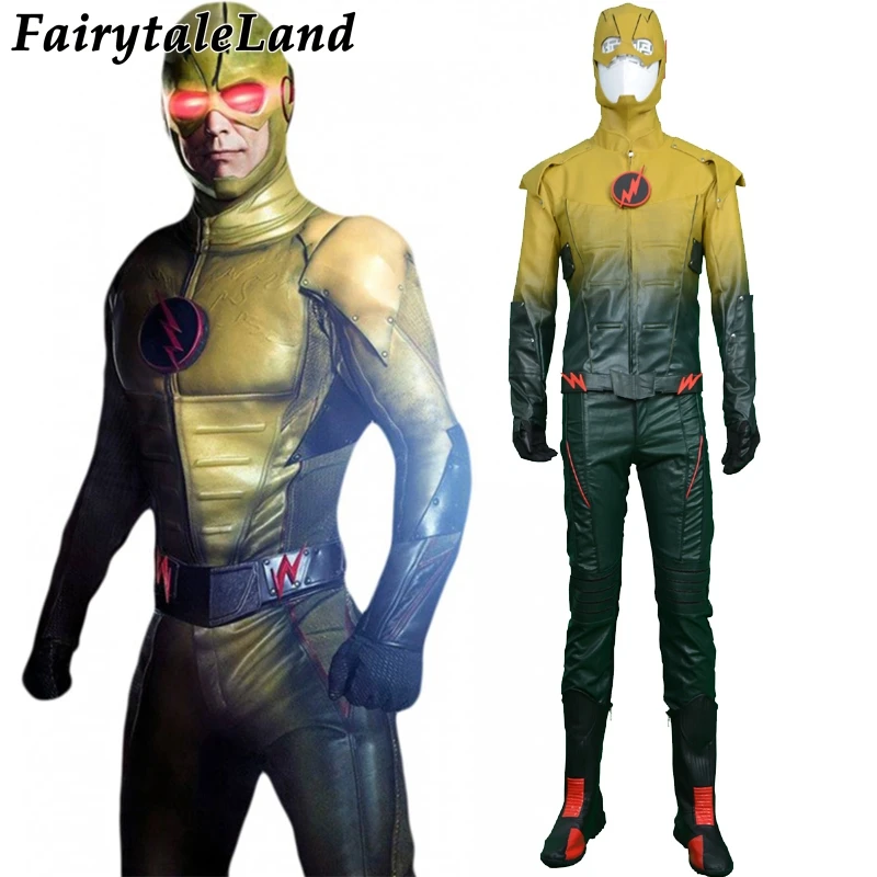 The Flash Eobard Thawne Reverse Flash Cosplay Costume Halloween Costume ...