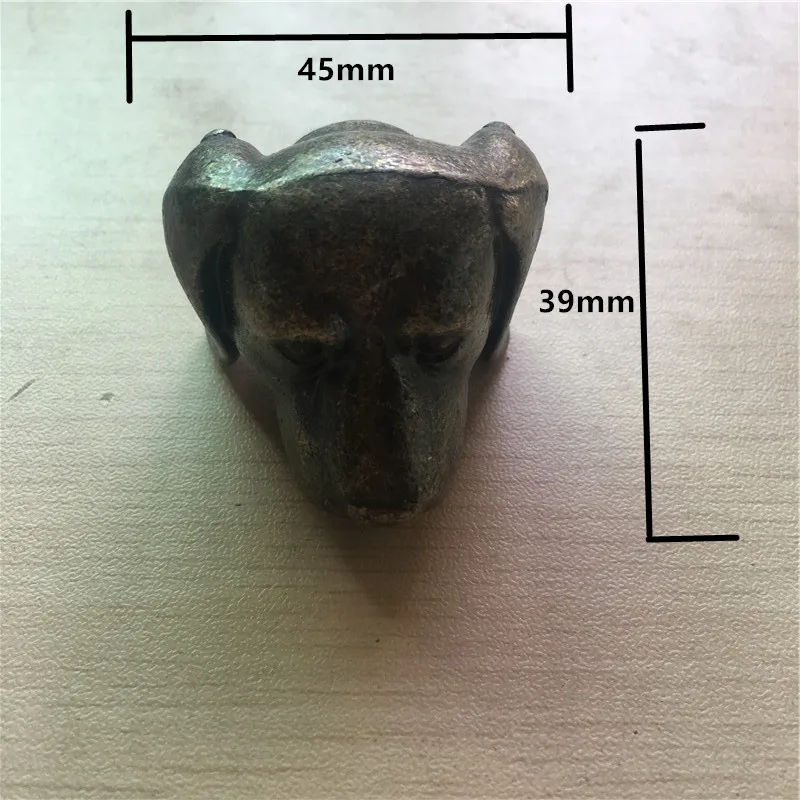 European-Alloy-Dog-Animal-Beast-Handle-Decoration-Hooks-Chinese-Vintage ...