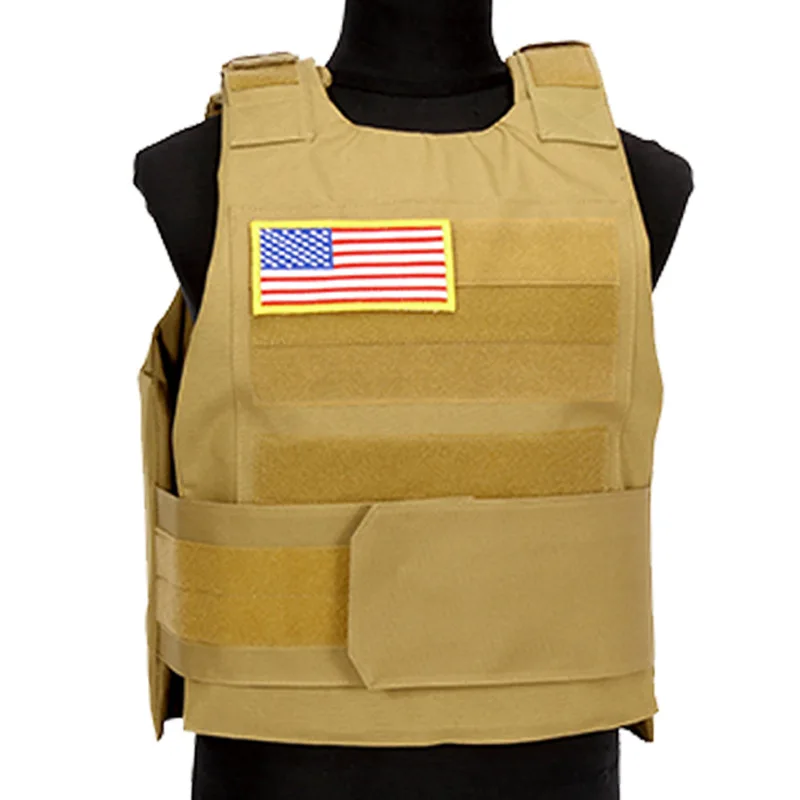 Airsoft Body Armor Plate Carrier Police Combat Assault Tactical Vest ...