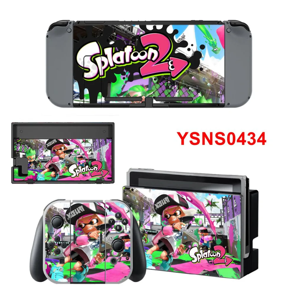 Splatoon Skin Sticker for Ninetendo Switch Console and Gamepad ...
