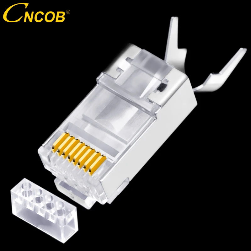 Aliexpress.com : Buy CNCOB 30pcs Cat 7 RJ45 Network Cable Connector ...