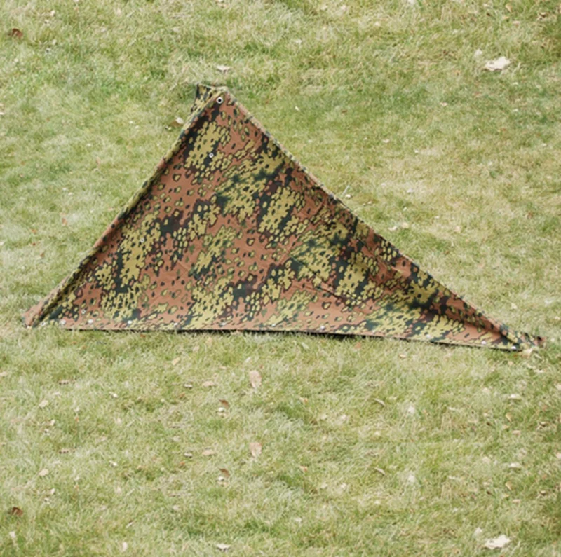 WWII WW2 GERMAN ARMY ELITE OAKLEAF CAMO REVERSIBLE TENT MILITARY ...
