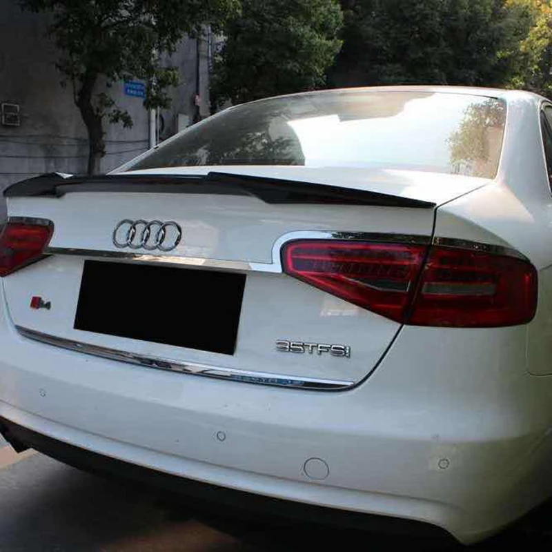 For M4 style Audi A4 A4L Spoiler High Quality ABS Plastic Car Rear Wing ...