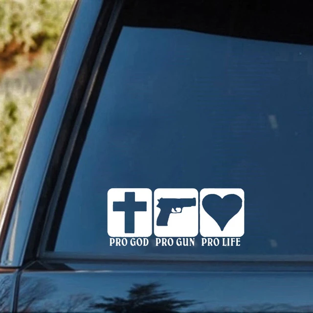 Pro Gun Stickers Decals