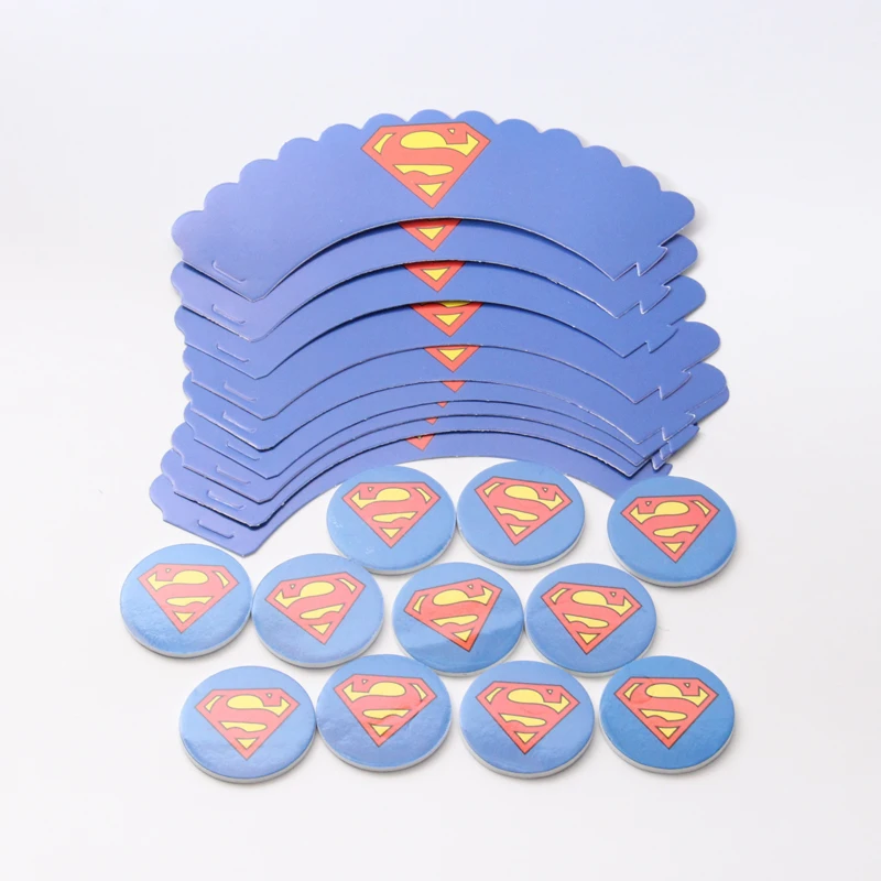 Superman Candy Wrappers