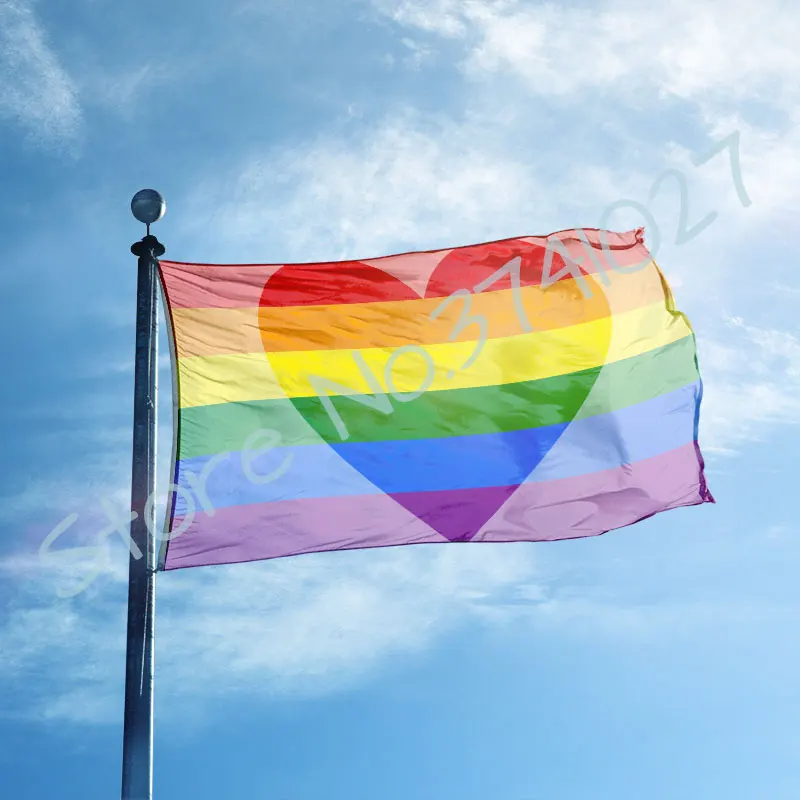 Gay Pride Flag Lesbian Flag Venus Flag Hot Sell Goods 3x5ft 150x90cm