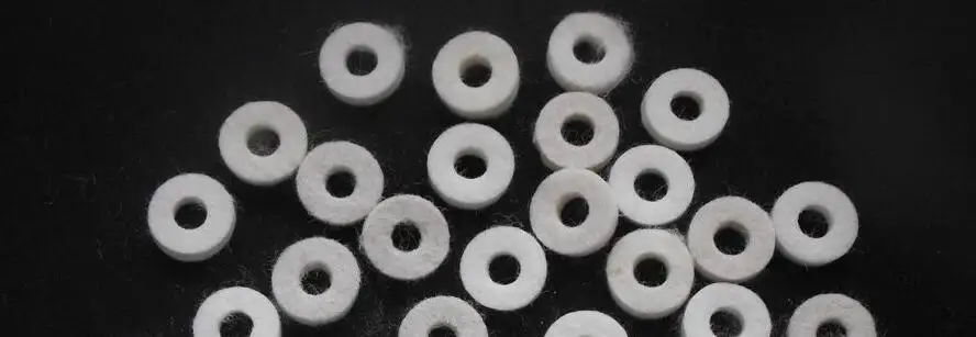 50 pcs wool pads for trumpet valve|trumpet valves|valve trumpetpad pad ...