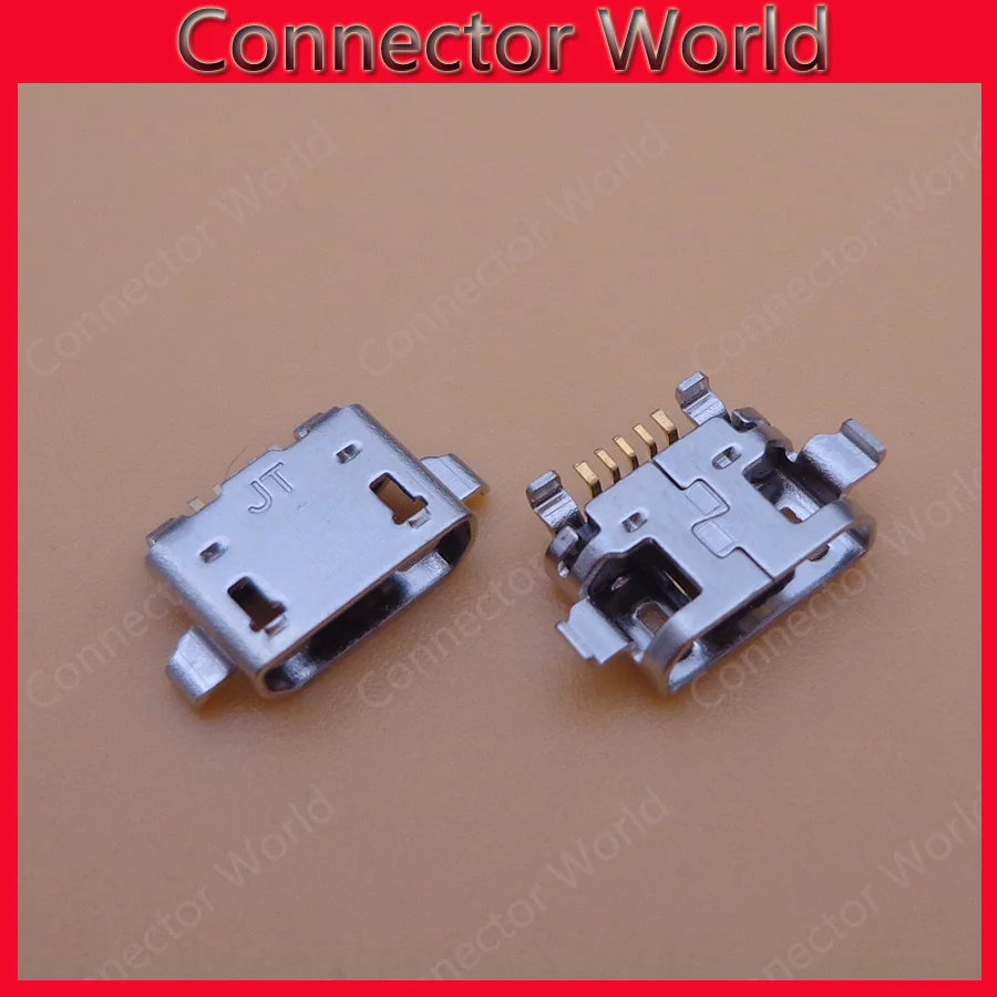 Mini Conector Micro USB para Lenovo Tab 2, A8 50F, A8 50L, 5 unids/lote ...