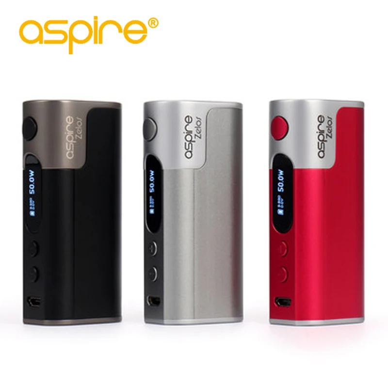 Electronic-Cigarette-Vape-Aspire-Zelos-50W-Mod-2500-mah-Built-in-Lipo ...