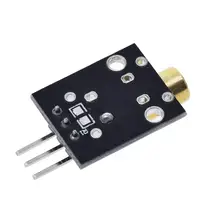 KY-008 3pin 650nm Red Laser Transmitter Dot Diode Copper Head Module ...