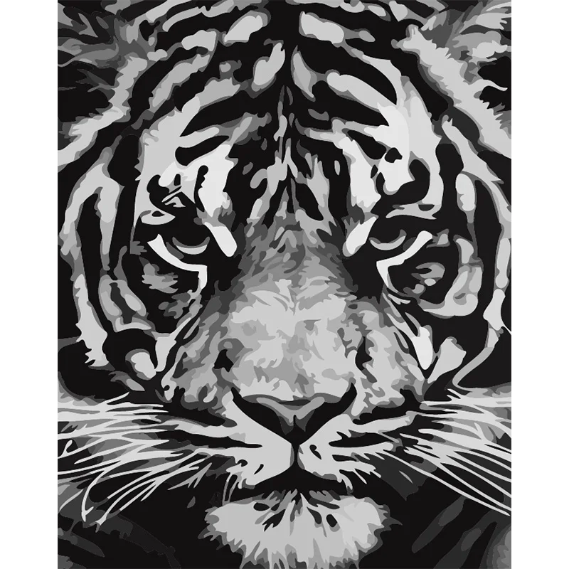 Digital Prints animal print wall decor Digital tiger print printable ...