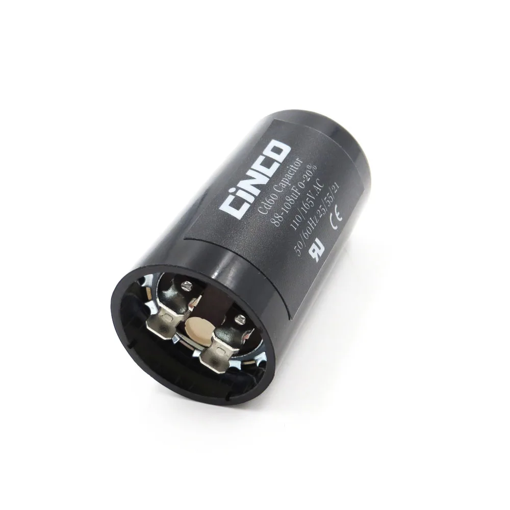 CD60 Motor Start Capacitors RV Motor Starting 88uF 108uF 110V 125V 165V ...