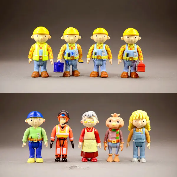 Best Price 1pcs 7cm Cartoon anime fireman Sam Bob the builder Action ...