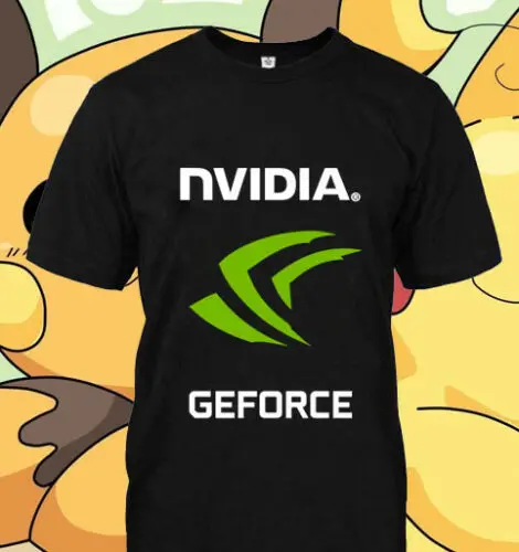 Nvidia Logo 게이머 t 셔츠 S ~ XXL|티셔츠| - AliExpress