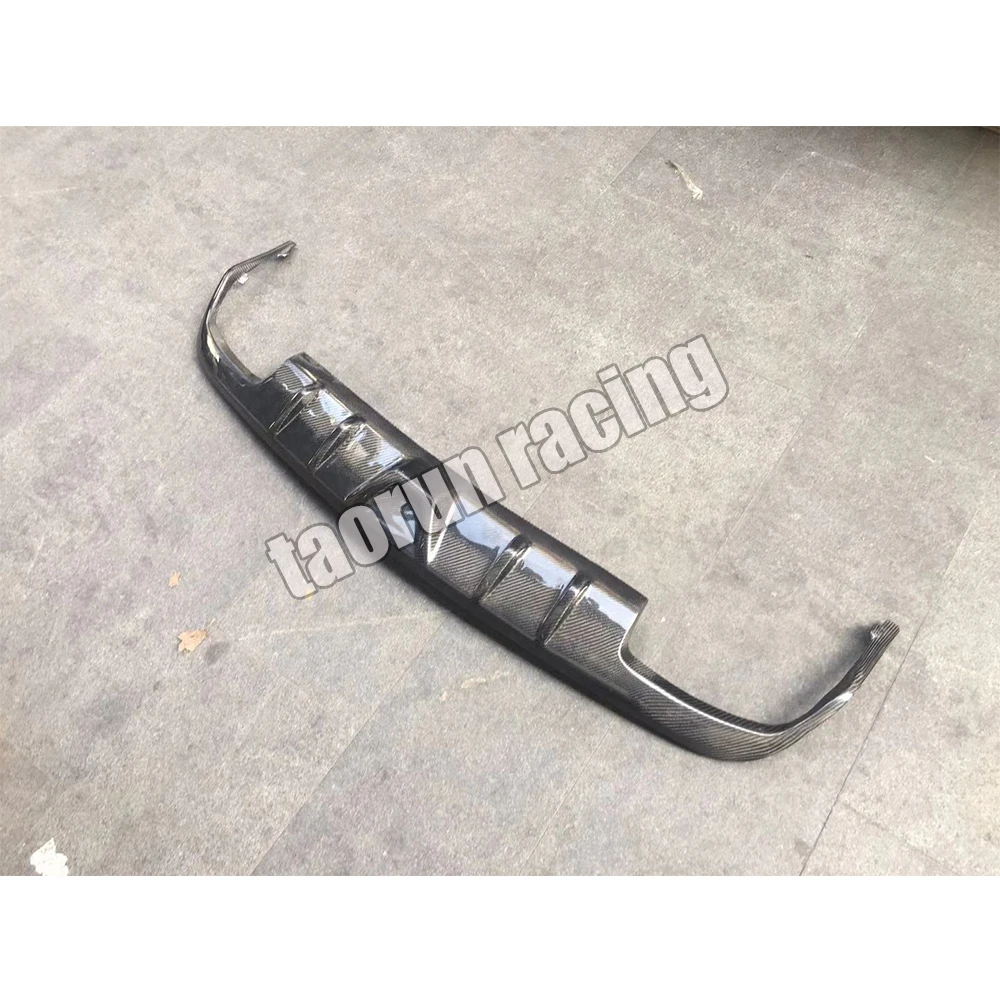 C207 AMG Стиль углеродного волокна заднего бампера протектор для Benz W207 E200 E260 E300 купе с ...