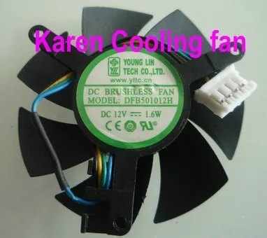 Original DFB501012H 12V 1.6W DFB501012M 0.8W Graphics Video Card ...