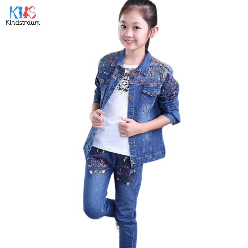 Kindstraum 2017 New Children Denim Clothing Suits Brand Girls Coat ...