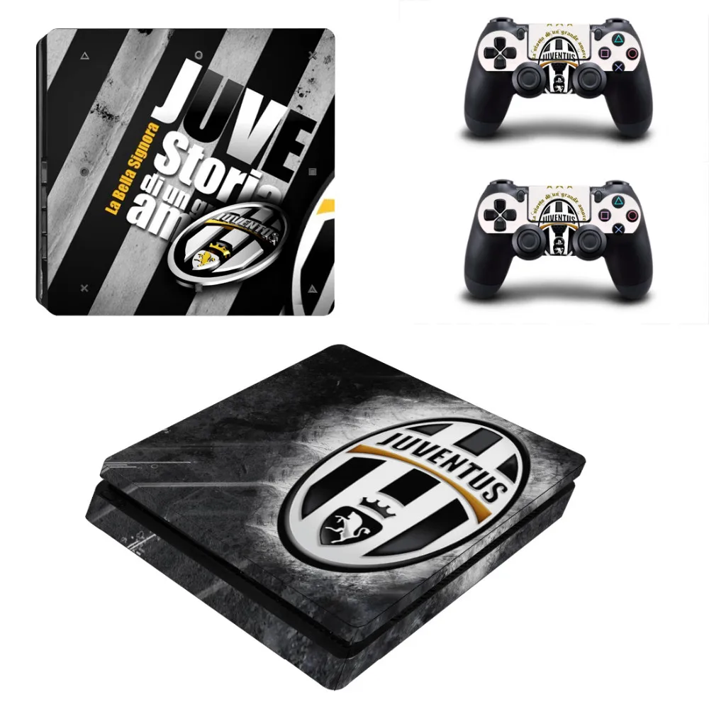 Juventus Football Club Skin Sticker for PS4 Slim - ConsoleSkins.co