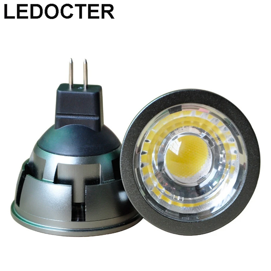 Dimmable CREE COB 9W 12W 15W LED Spotlight AC110 240V DC12V Display ...