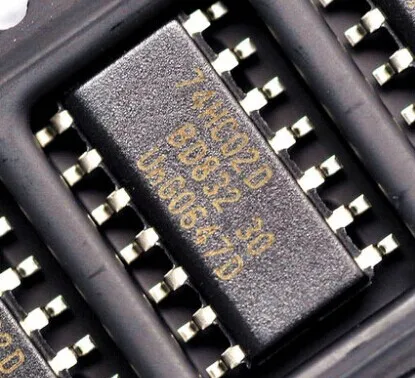 10pcs/lot SMD 74HC02D logic chip NOR gate CMOS SOP 14 new original|gate ...