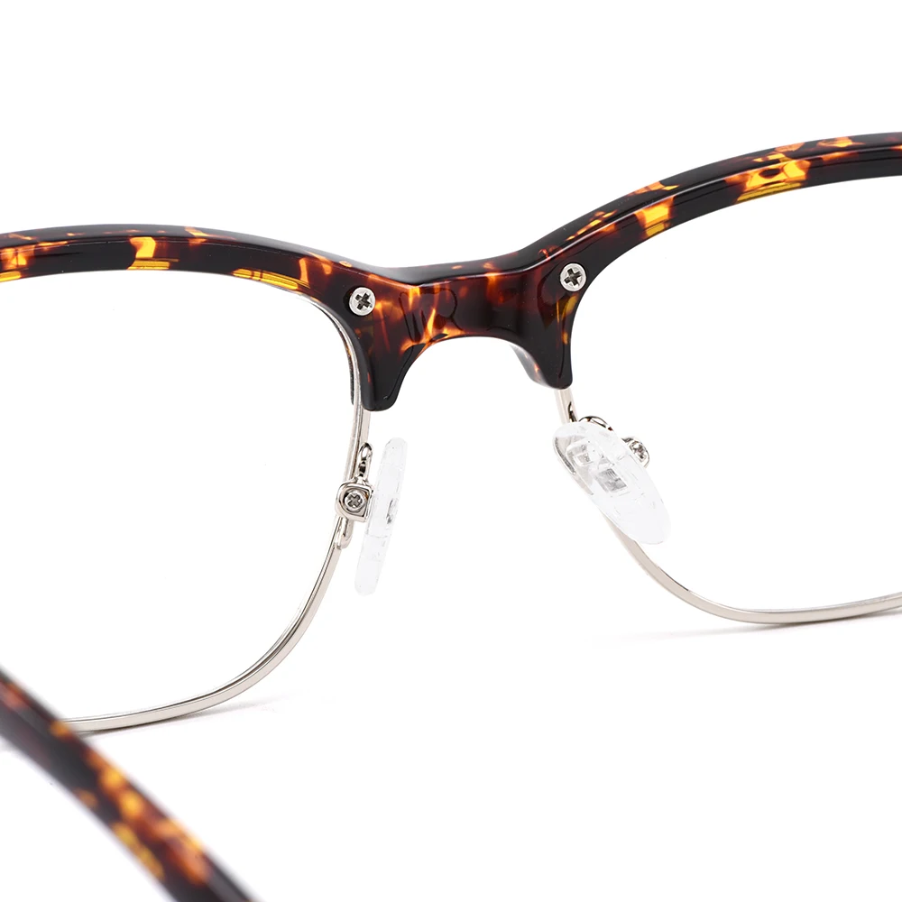 Tortoiseshell Browline Glasses