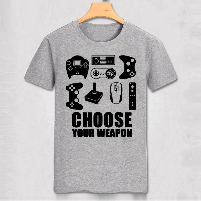 Choose Your Weapon Gamer T Shirt Video Game Controller T Shirt play ... Choose Your Weapon Gamer T Shirt Video Game Controller T Shirt play ...