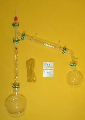 Laboratory-1000ml-Lab-Glassware-Kit-24-29-vacuum-Distillation-Kit-with ...