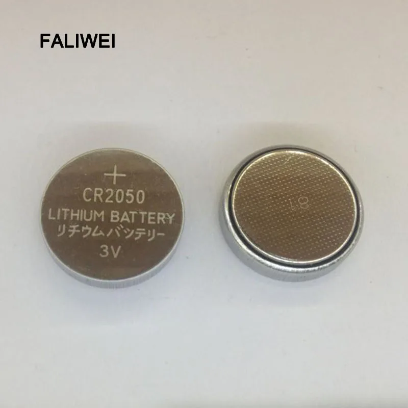 2PCS/LOT CR2050 2050 coin cell 3V lithium battery is suitable for ...