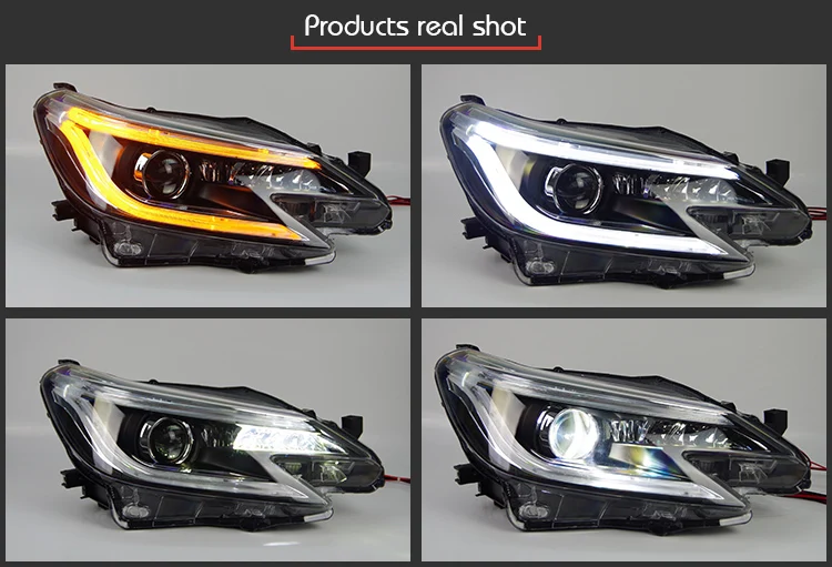Toyota Mark X Headlights 2013-2017 New Reiz Led Headlight Led Drl Hid ...