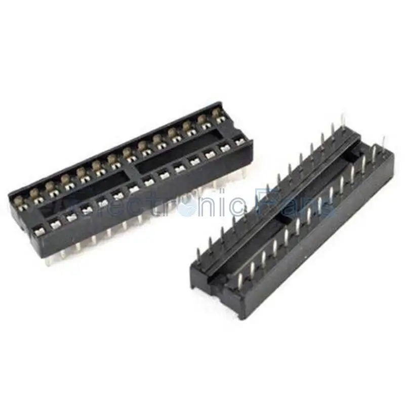 Купить 10 шт. 28-контактный DIP-СИП круглый гнезда для ис адаптер тип ...