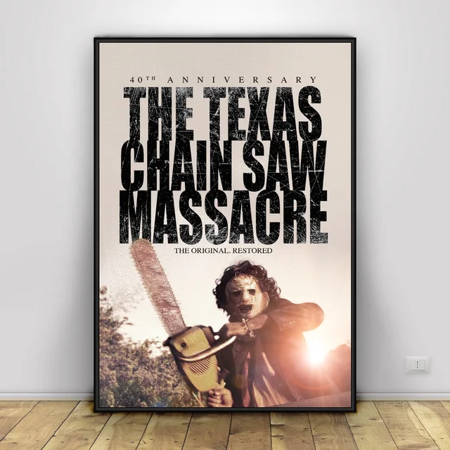 Aliexpress.com : Buy THE TEXAS CHAINSAW MASSACRE Art Silk poster Home ...