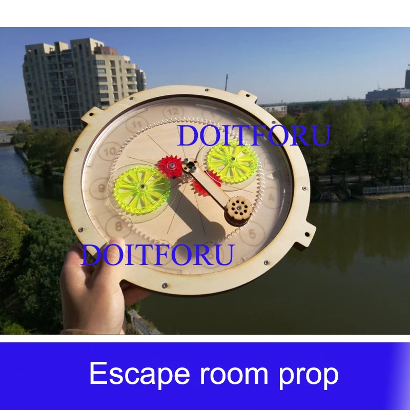 Takagism Games Escape Room Clock Generator Light Up Open Lock Real Life ...