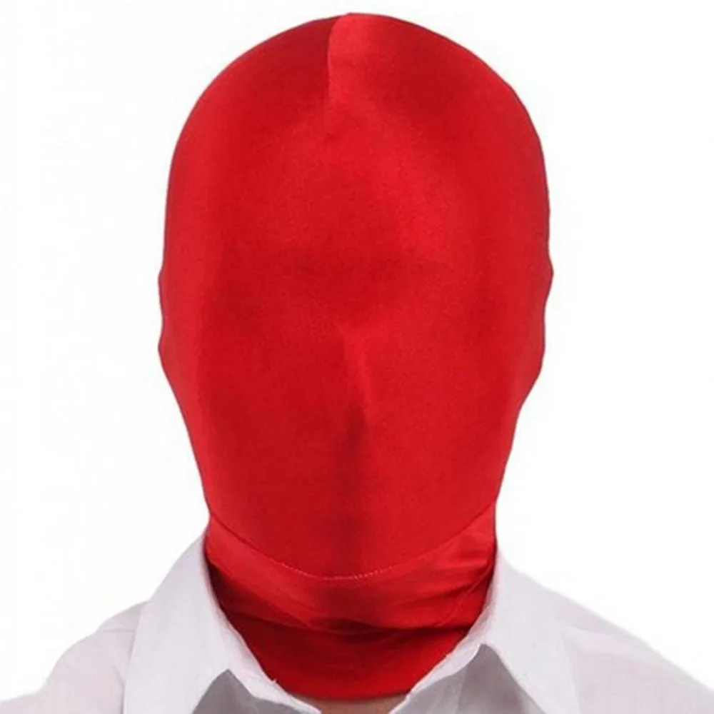 Adult-New-Spandex-Red-Zentai-Costume-All-Hood-Mask-Halloween-Accessory ...