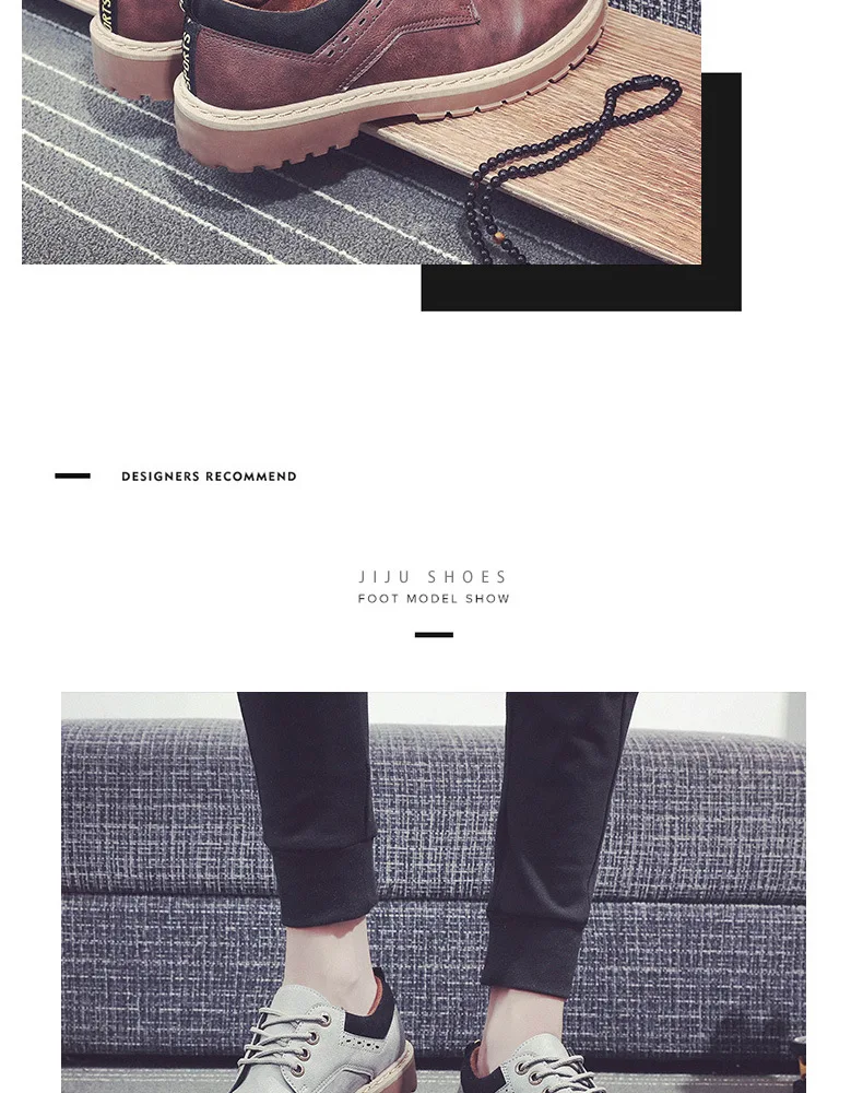 Для мужчин Повседневная Кожаная обувь кожаные брендовые Для мужчин ...