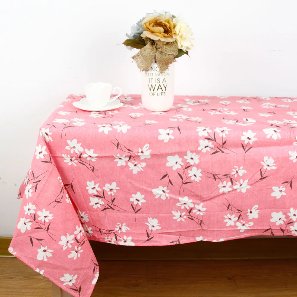 Pretty TableCloth Floral Print High Quality Personalize Tablecloth ...
