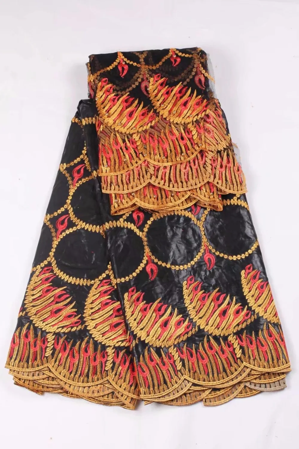African Bazin fabric 2017 high quality Bazin riche fabric embroidered ...