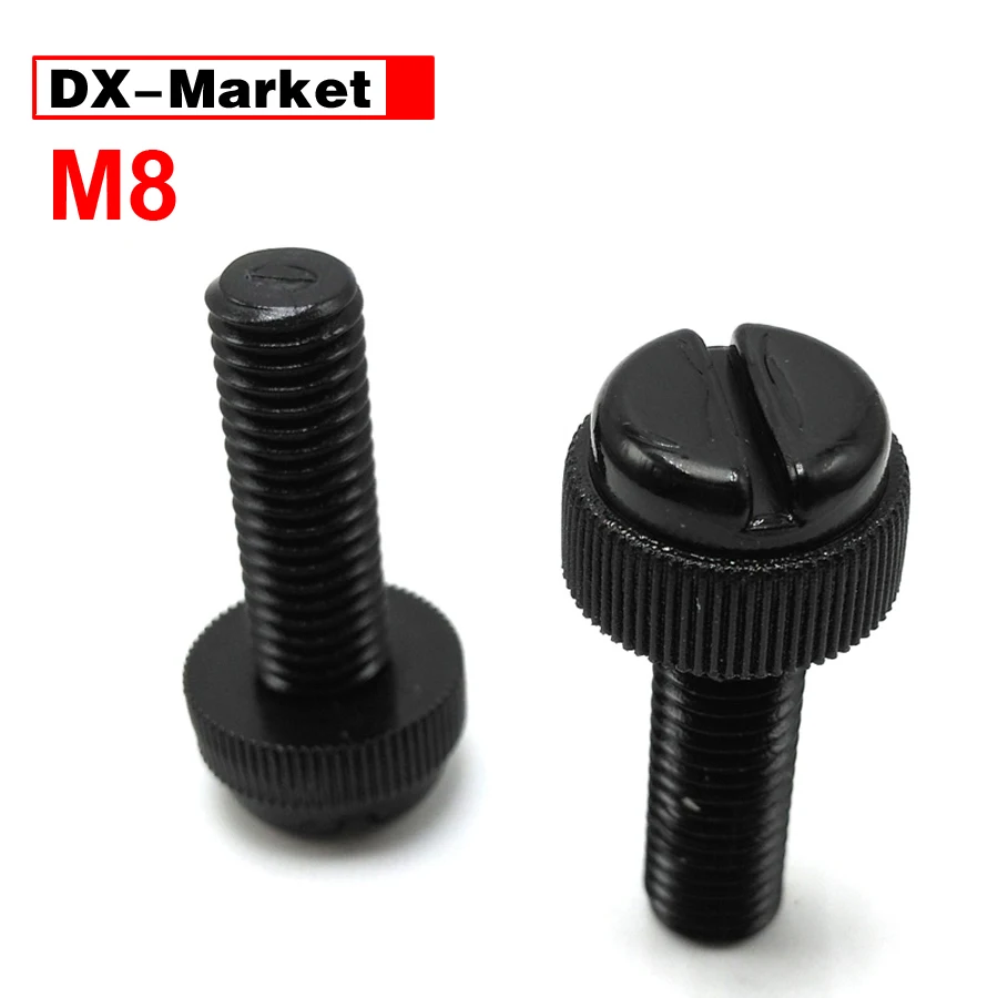m8 nylon thumb screw 16mm~25mm, nylon knurled bolt , waterproof plastic ...