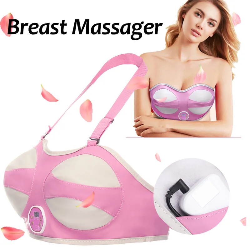 220v Electronic Breast Enhancement Massager Far Infrared Heating