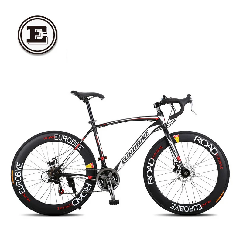 Eurobike 21/27 Speed 700c Road Racing Bike Carbon Steel Frame Mountain ...