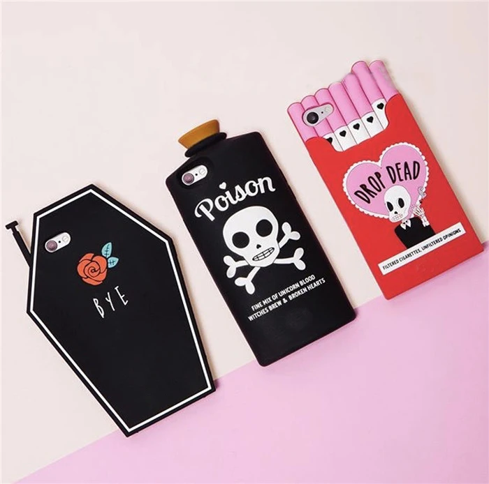 Dead-Box-Bye-Coffin-Fire-Chill-Pill-Silicone-Case-Cover-For-iPhone-13 ...