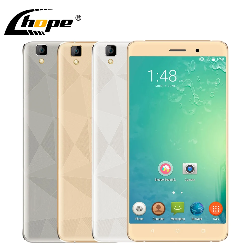 New Bluboo Maya Android 6.0 Metal Body Mobile Phone 5.5" Hd Jdl Mt6580a ...