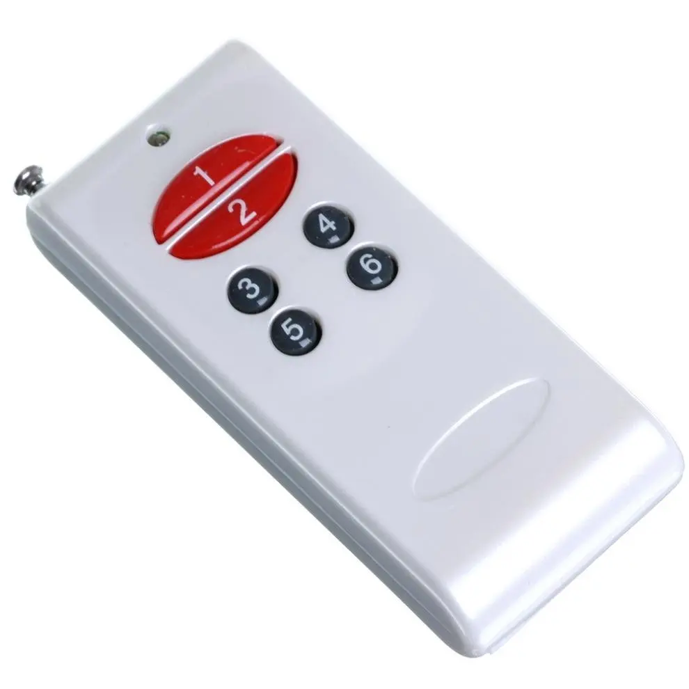 6 Buttons 500M Wireless Remote Control Transmitter 10 PCS/Lot ...