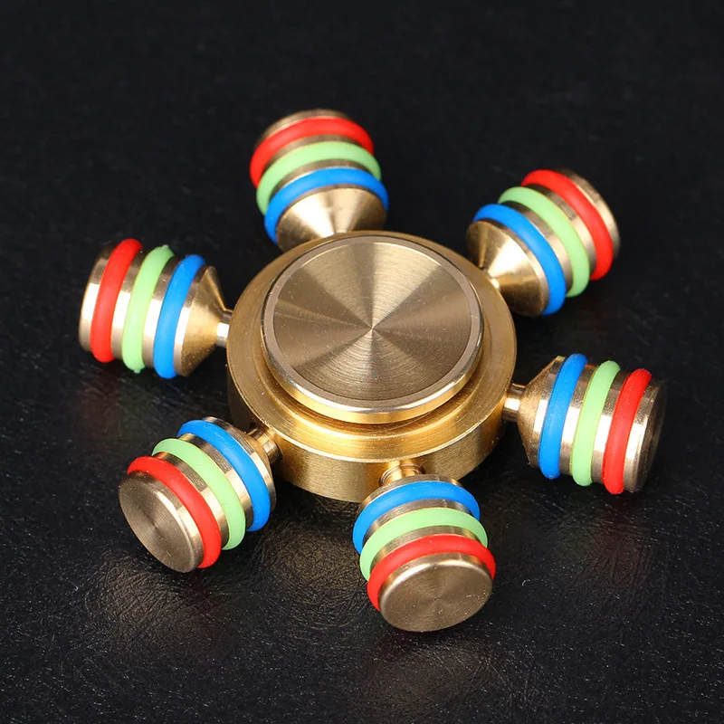 Hexagon Fingertips Gyro Fidget Spinner Finger Spinner Hand Spinner ...